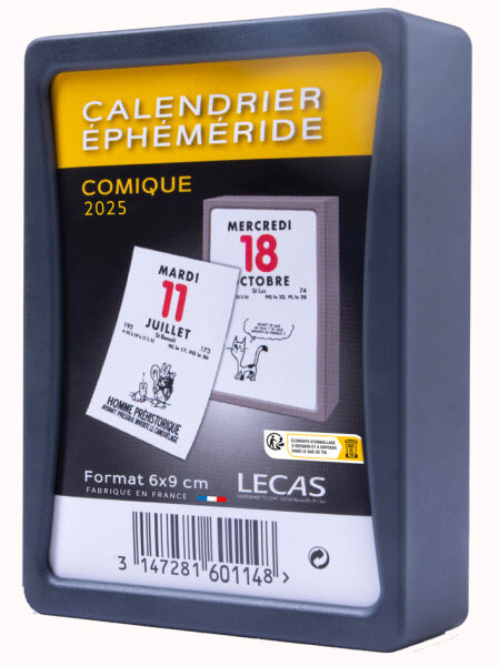 LECAS Bloc calendrier éphémeride, neutre, 60 x 90 mm, 2024 - Achat ...