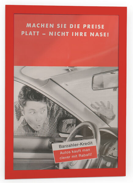 DURABLE Cadre d'affichage magnétique DURAFRAME, A4, rouge - Achat/Vente ...