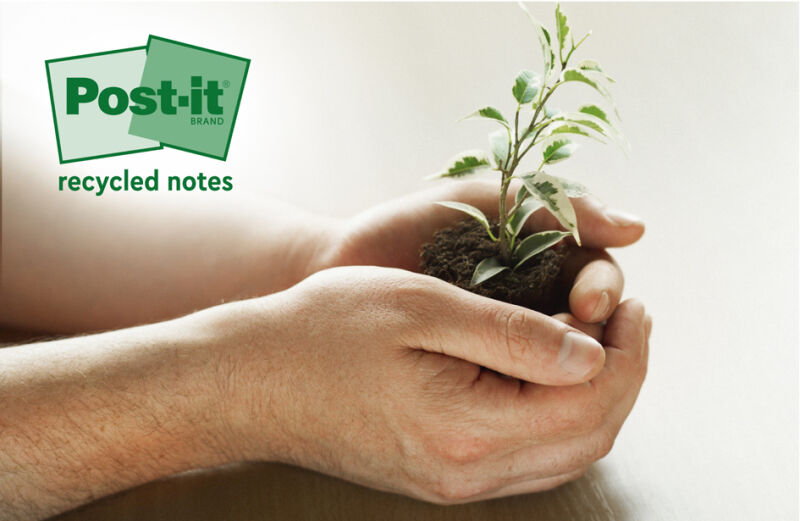 Post-it Bloc-note adhésif Recycling Z-Notes, 76 x 76 mm - Achat/Vente ...