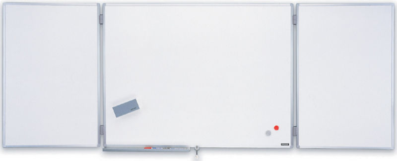 Tableau velleda Blanc Magnétique Rabattable 120 cm x 90 cm - Magnetoplan