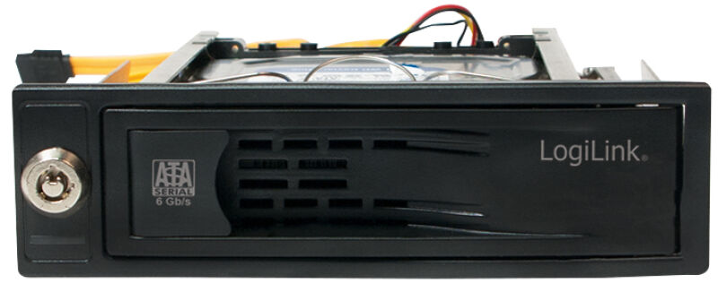 LogiLink Rack amovible pour disques durs SATA 3,5', noir - Achat/Vente ...