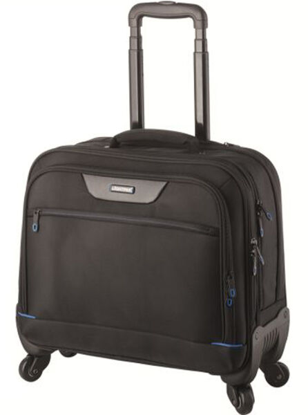 Valise business à roulettes pour laptop 'STAR', nylon - LIGHTPAK ...