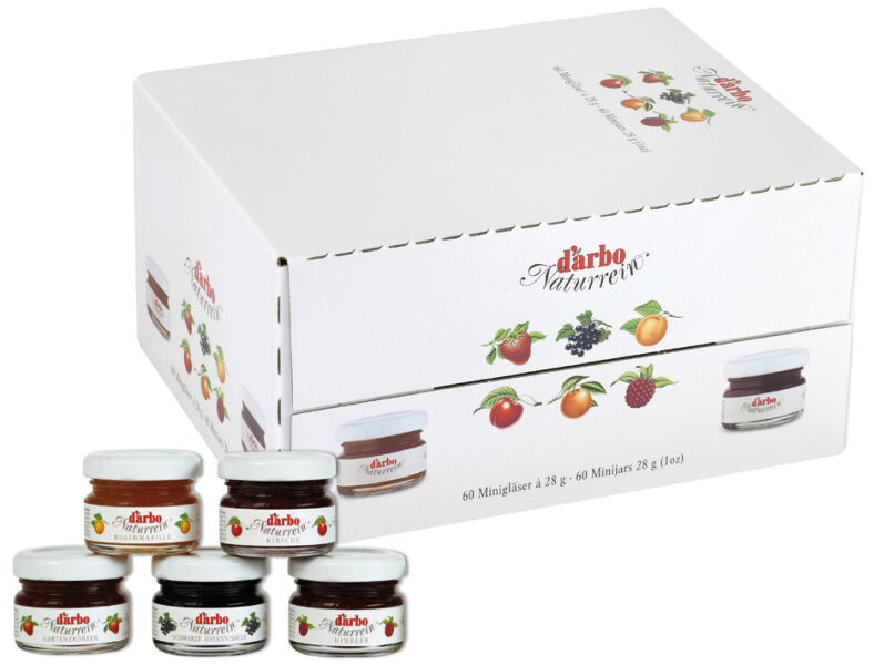 darbo Confiture dans un mini pot, carton d'assortiment - Achat/Vente ...